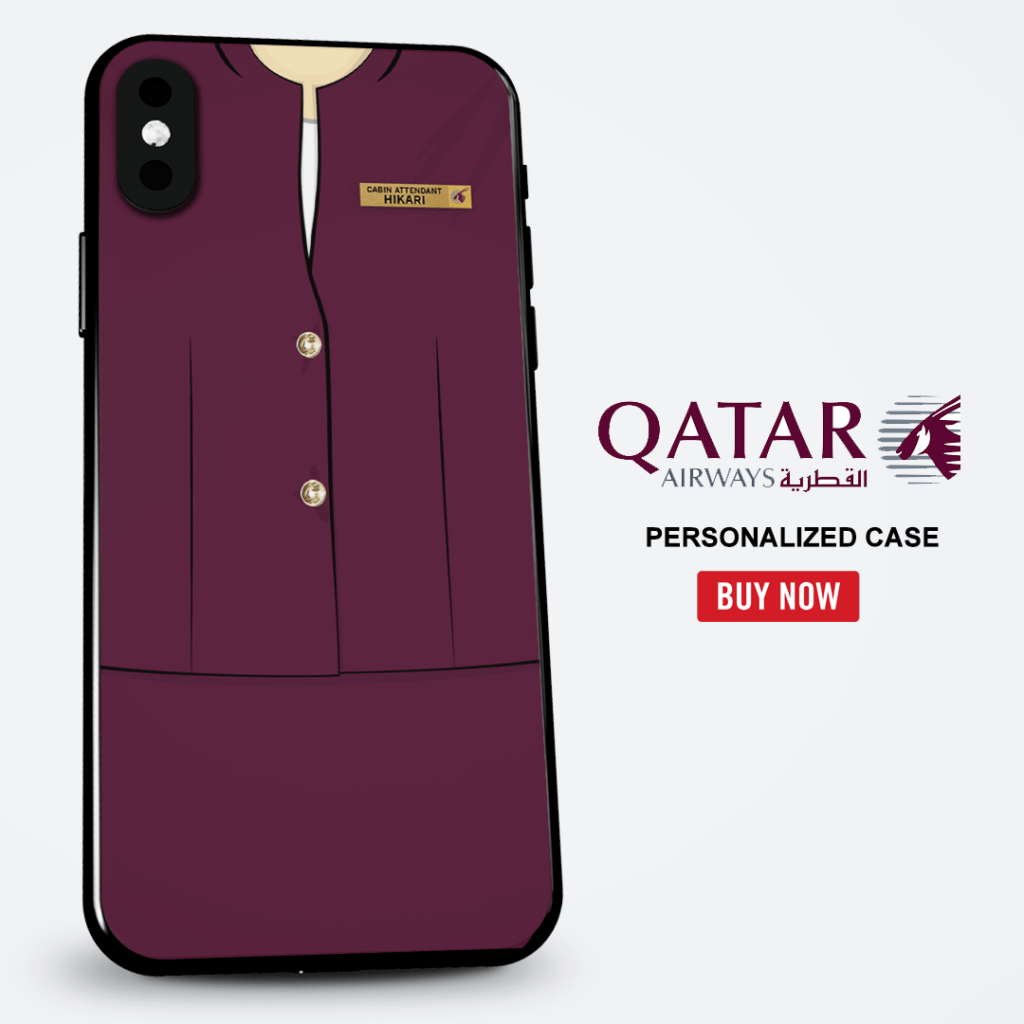 Qatar Airways Crew Tag | Personalized Crew Tag