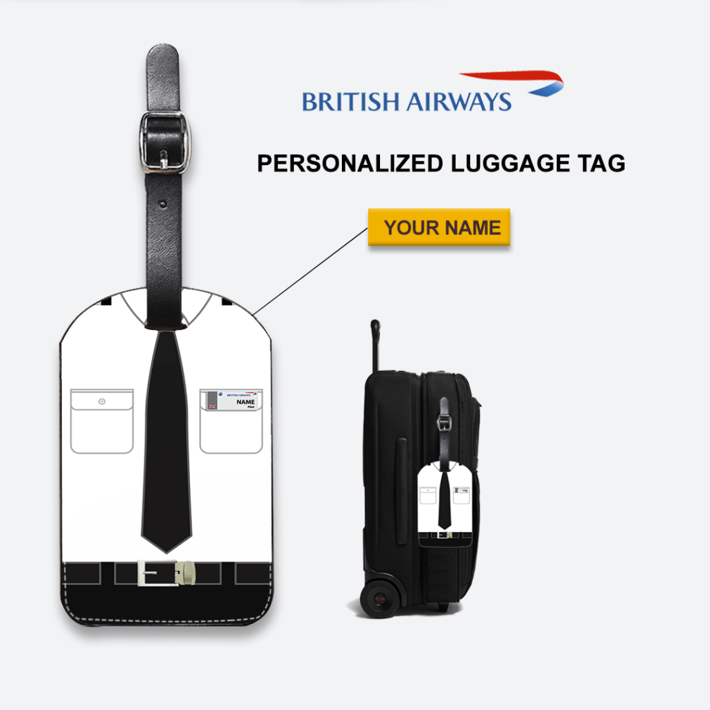 British Airways Pilot Luggage Tag - Cabin Crew Gift Shop
