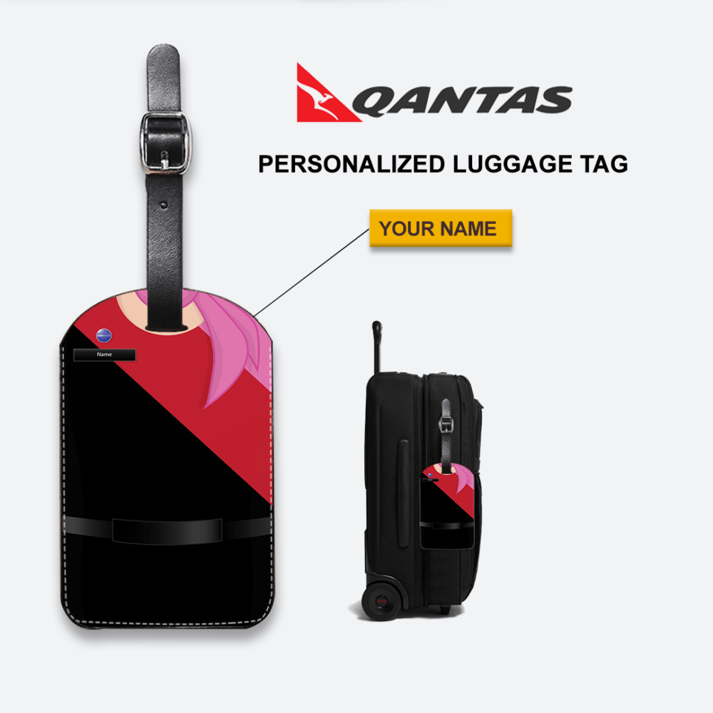 Qantas Cabin Crew Uniform Luggage Tag - Cabin Crew Shop