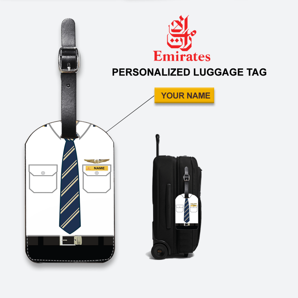 Emirates Pilot Cabin Crew Luggage Tag - Cabin Crew Gift Shop