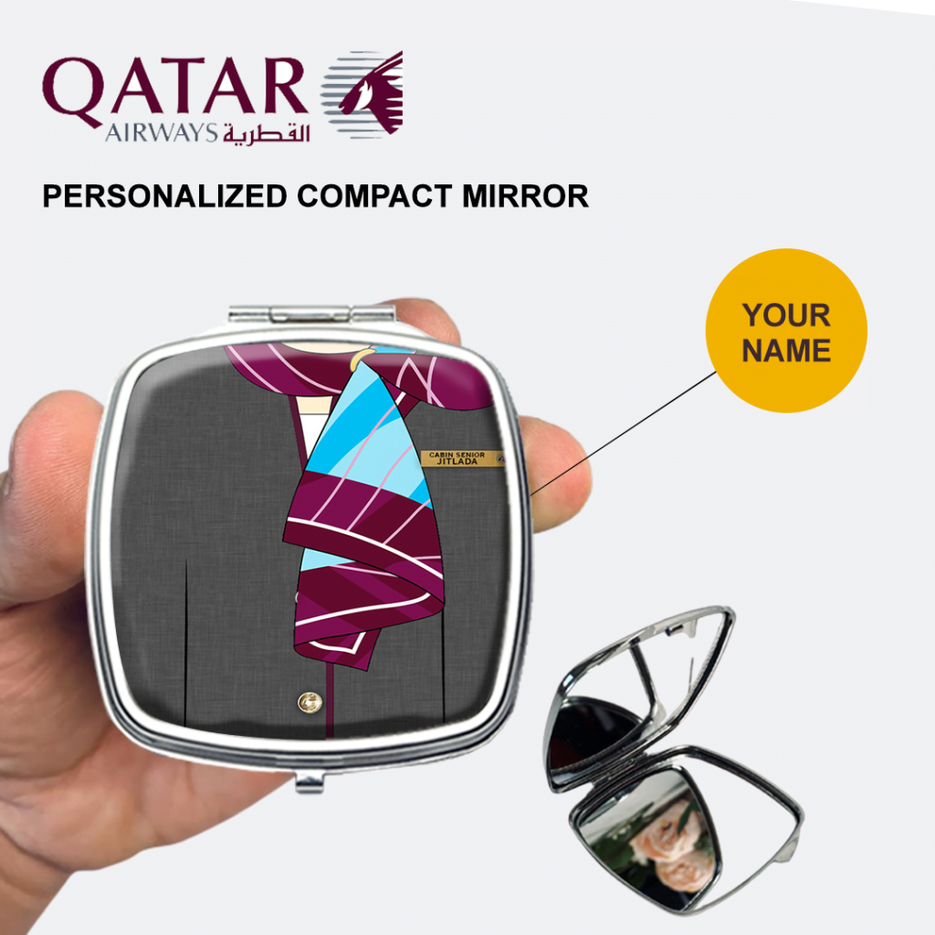 Qatar Airways Crew Tag | Personalized Crew Tag