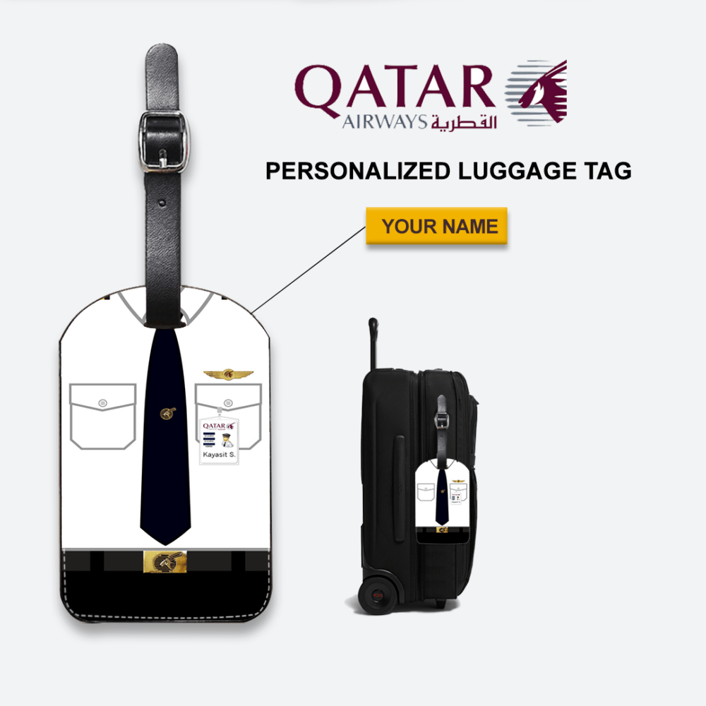 Qatar Airways Logo Cabin Crew Key Ring - cabin crew accessories