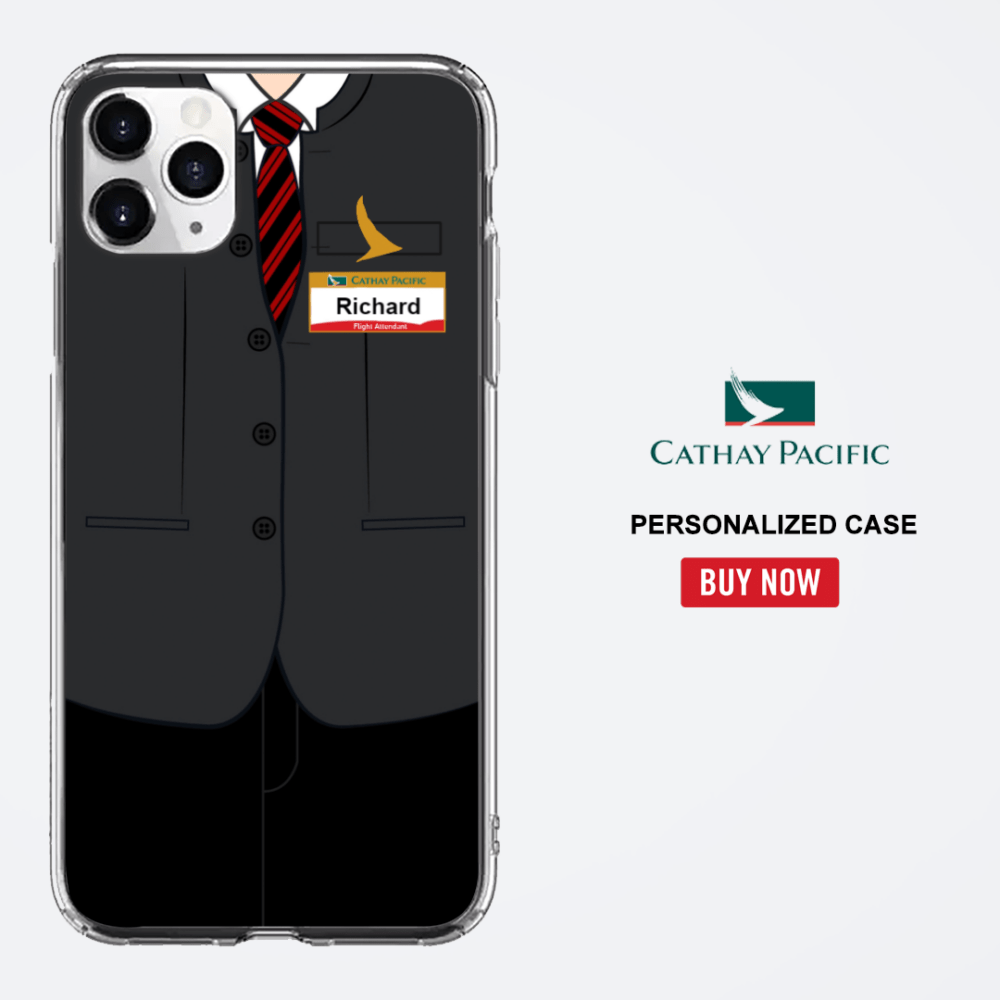 Cathay Pacific Steward Cabin Uniform Phone Case - Premium Phone Case