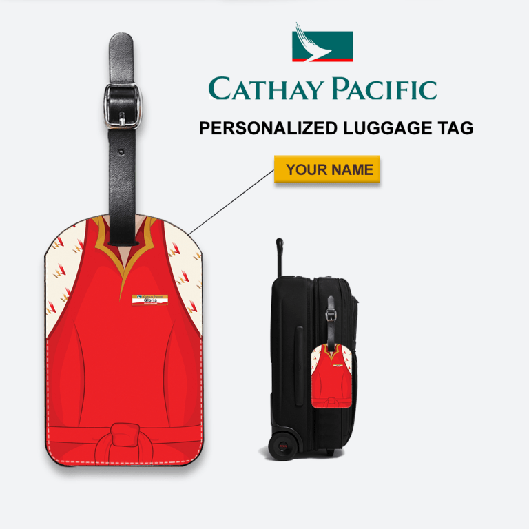 Cathay Pacific Cabin Crew Name Tag | Flight Attendant Gift