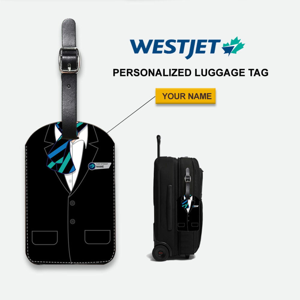 Westjet Cabin Crew Name Tag | Flight Attendant Gift