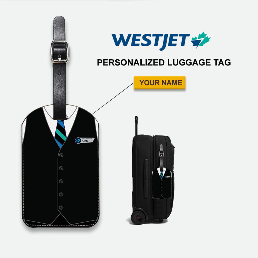 Westjet Cabin Crew Name Tag | Flight Attendant Gift