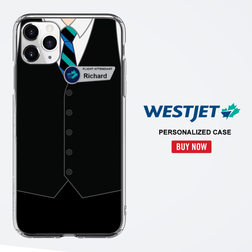 Westjet Cabin Crew Name Tag | Flight Attendant Gift