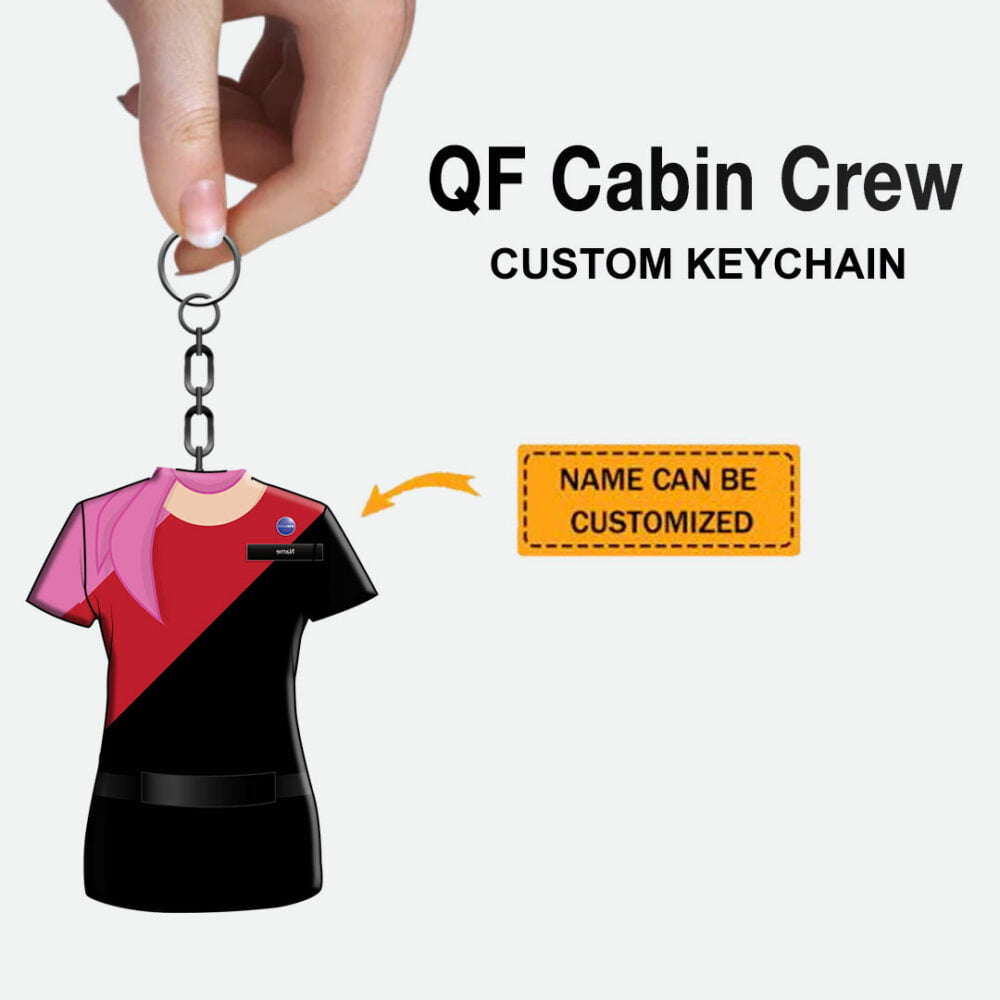 Qantas Female Custom Uniform Keychain - Cabin Crew Shop