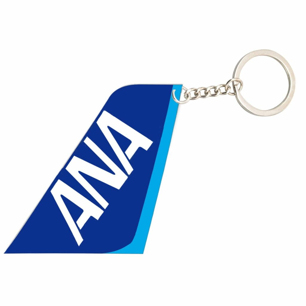 ANA ALL Nippon Airlines Designed Tail Key Chains - Aviation Gifts