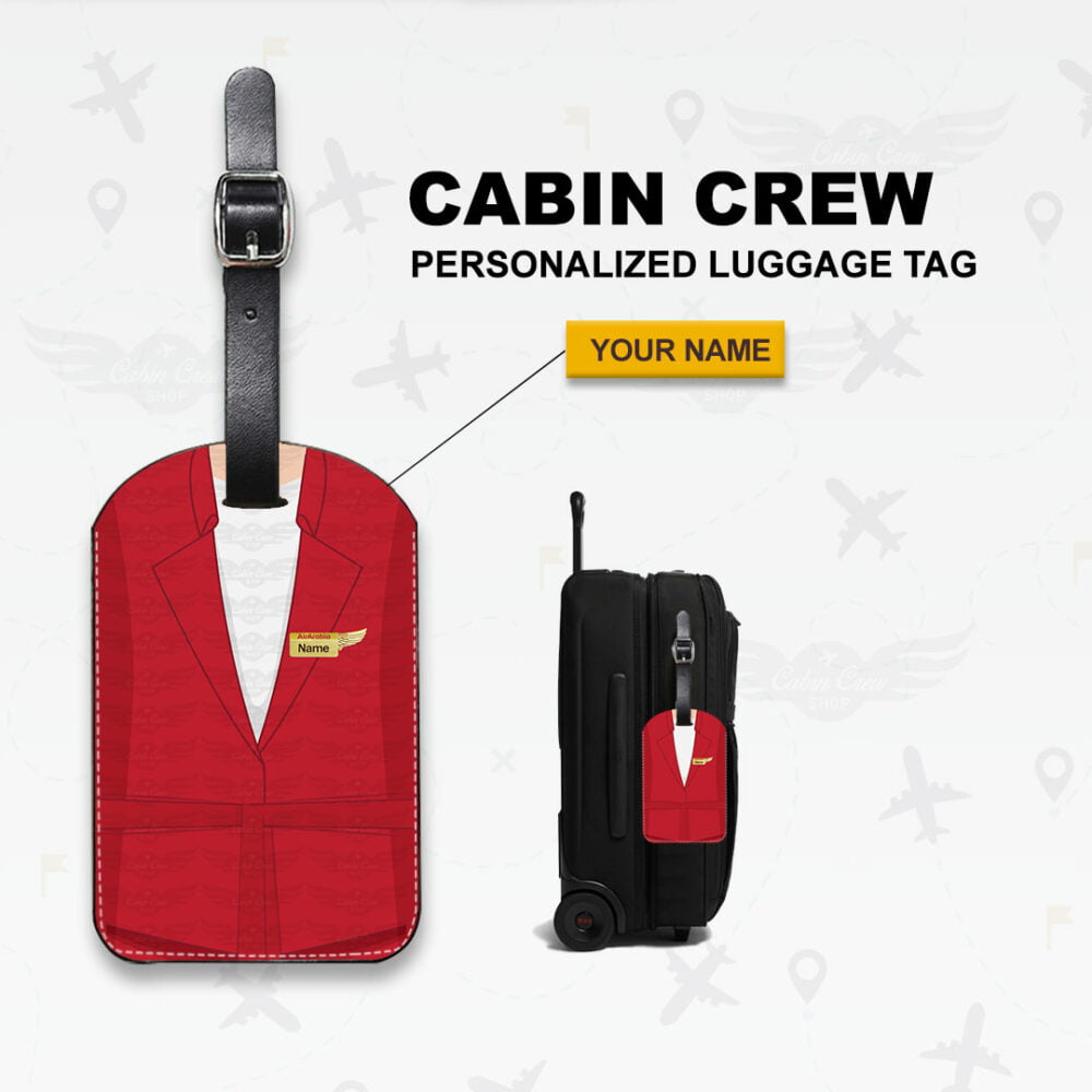 Cabin Crew uniform Persoanlized Luggage Tag
