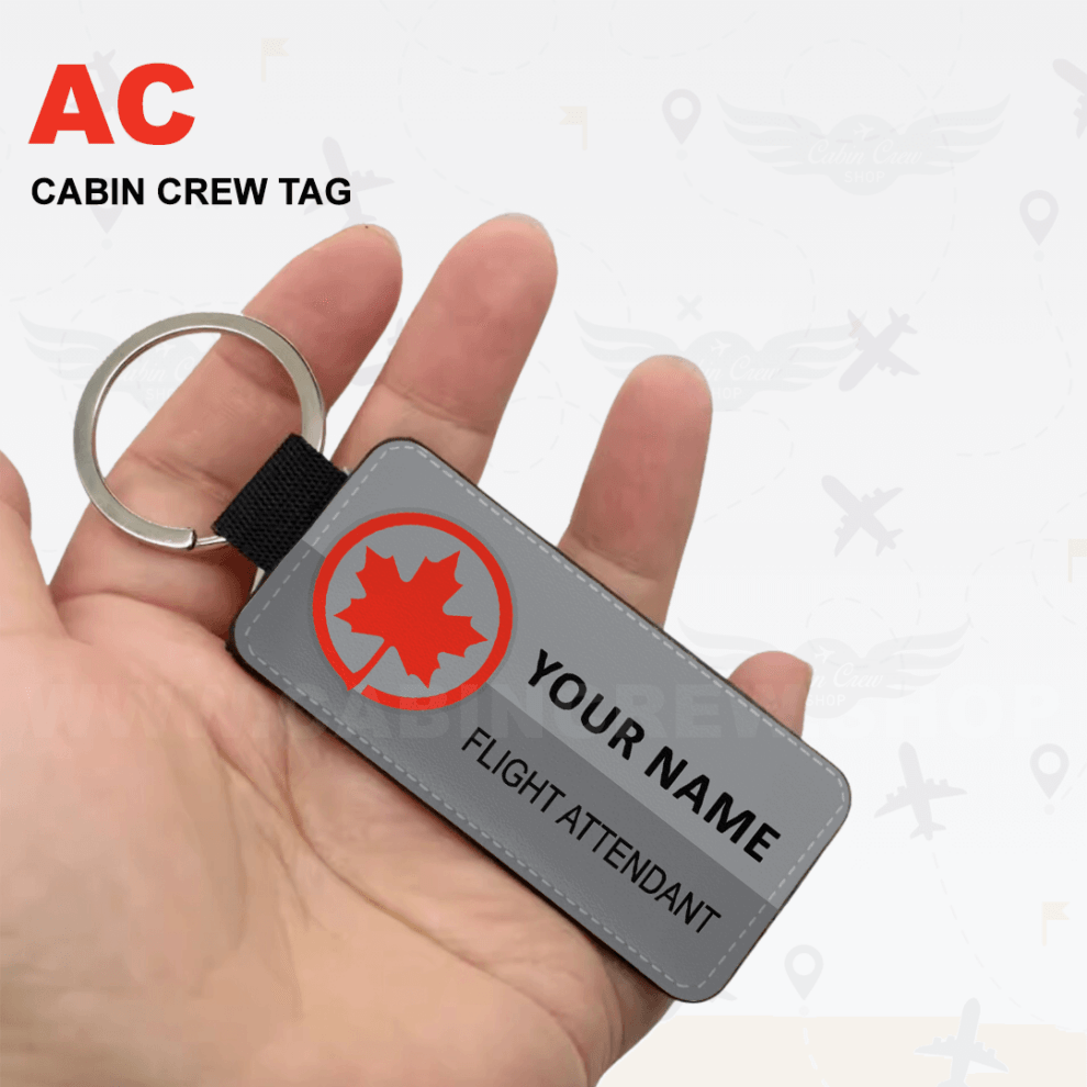 Alaska Airlines Cabin Crew Name Tag | Flight Attendant Gift