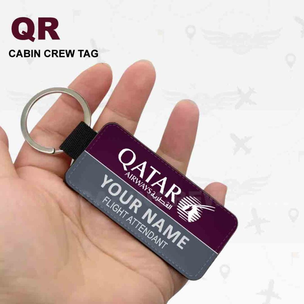 Alaska Airlines Cabin Crew Name Tag | Flight Attendant Gift