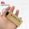 Alaska Airlines Cabin Crew Name Tag | Flight Attendant Gift