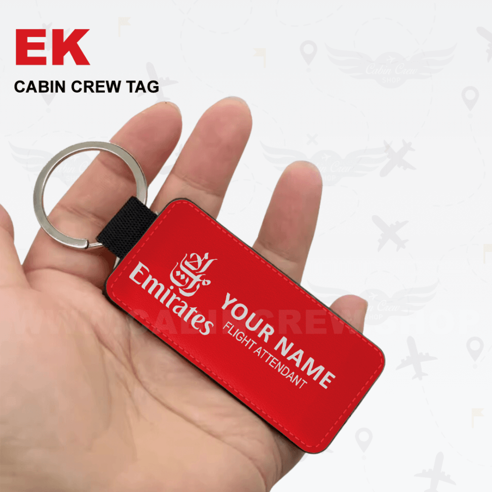 Alaska Airlines Cabin Crew Name Tag | Flight Attendant Gift