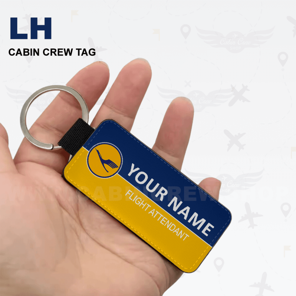 Custom Crew Name Tag Cabin Crew Name Tag | Flight Attendant Gift