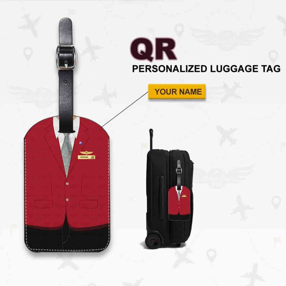 Qatar Airways Crew Tag | Personalized Crew Tag