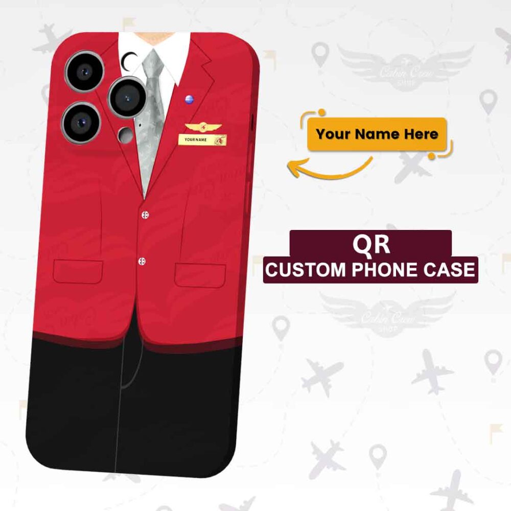 Qatar Airways Cabin Crew Name Tag | Flight Attendant Gift