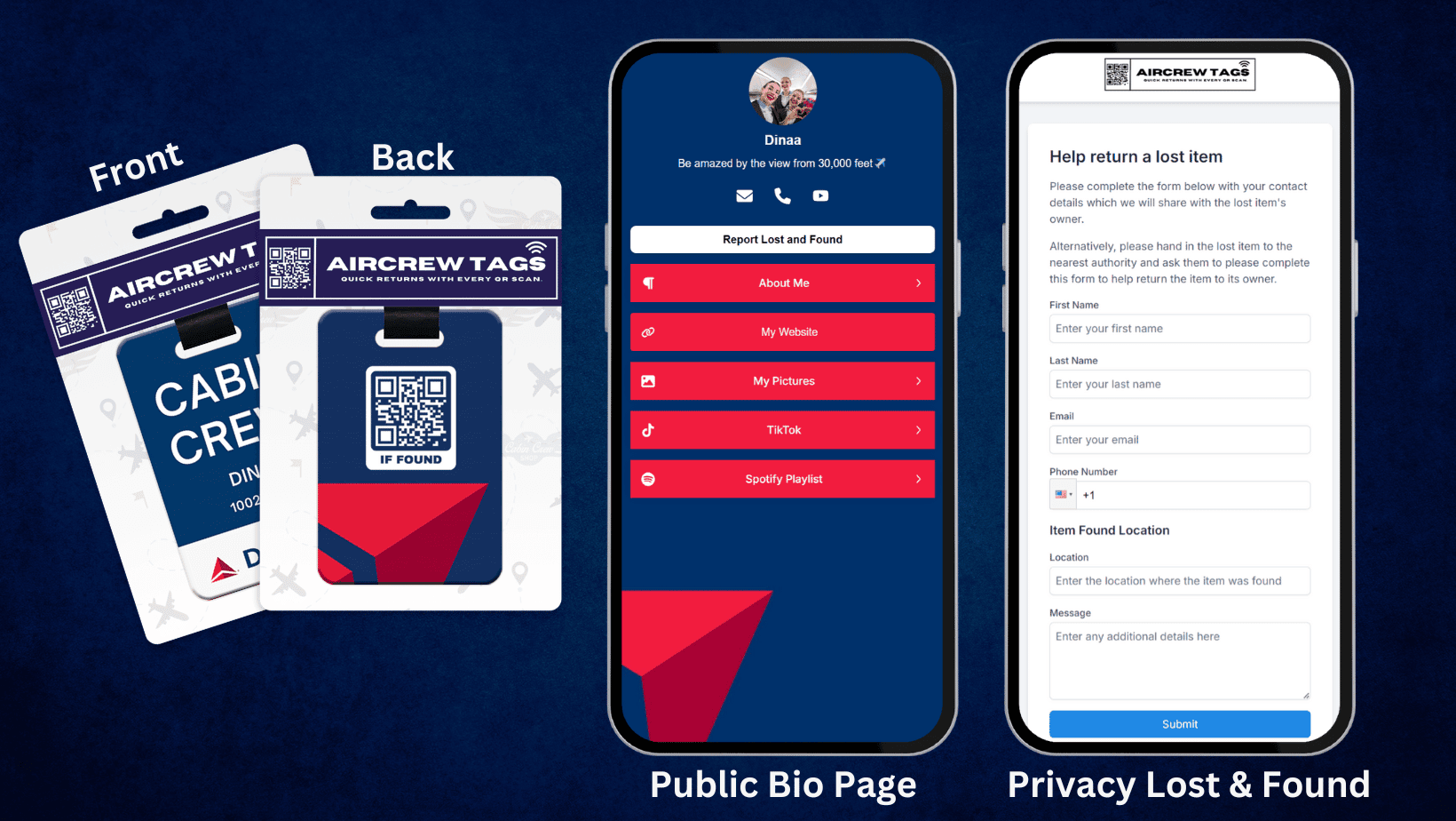 AirCrew Tags - Cabin Crew Shop