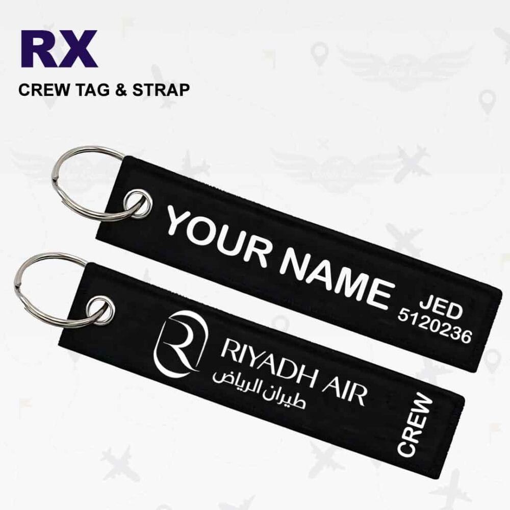 Riyadh Air Crew Tag | Personalized Crew Tag