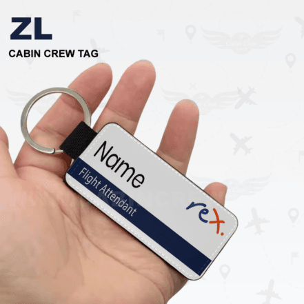 Alaska Airlines Cabin Crew Name Tag | Flight Attendant Gift