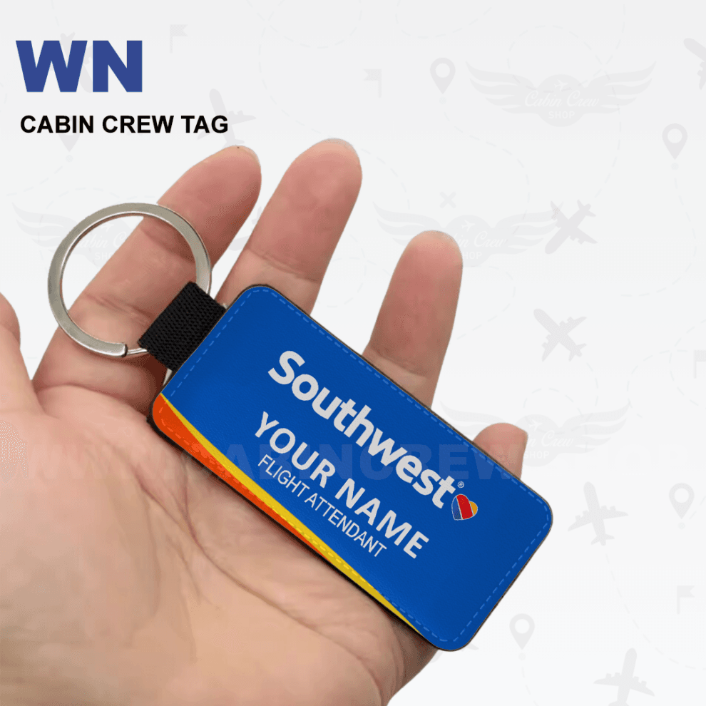 Alaska Airlines Cabin Crew Name Tag | Flight Attendant Gift