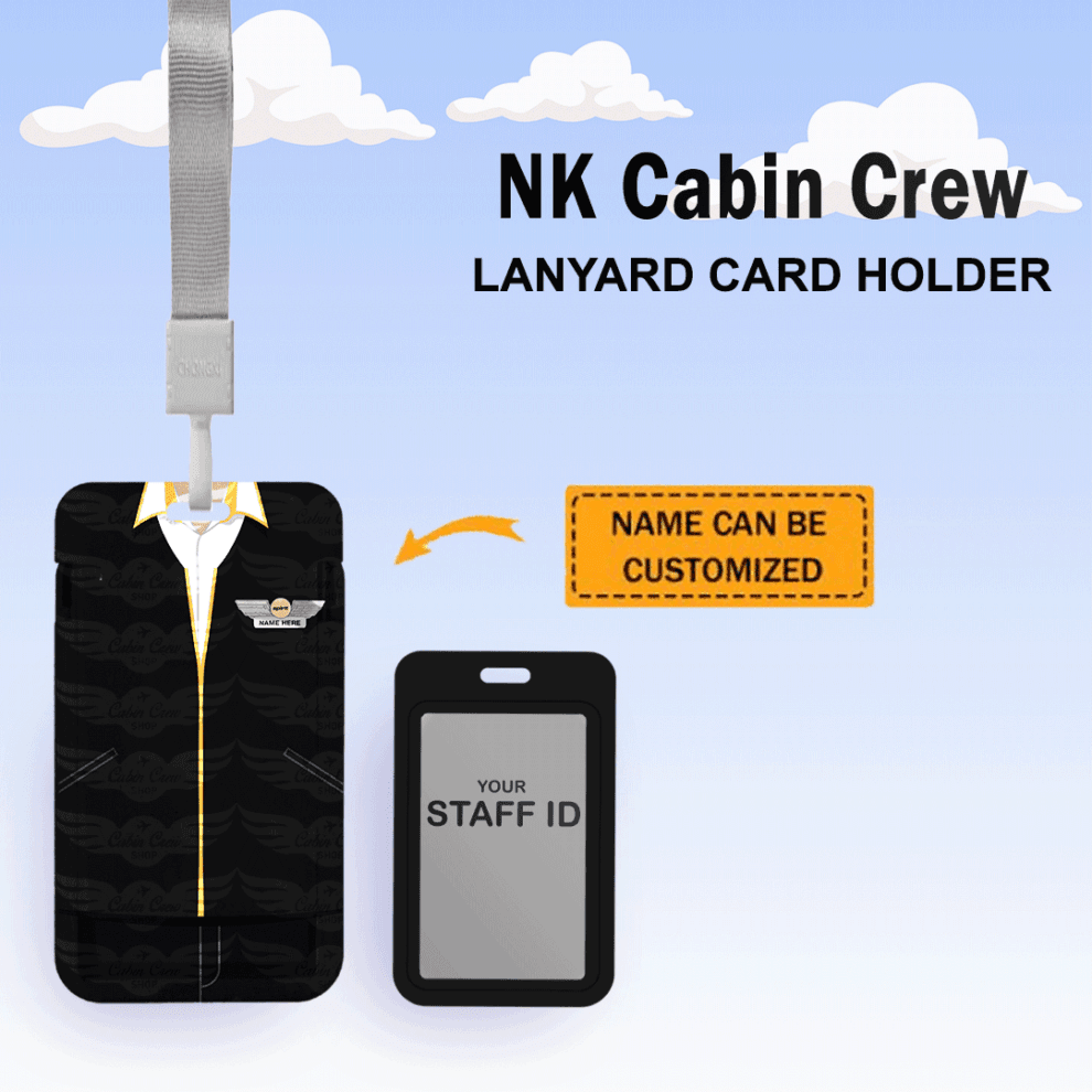 Custom Spirit Airlines Key Chain - Airline Merchandise