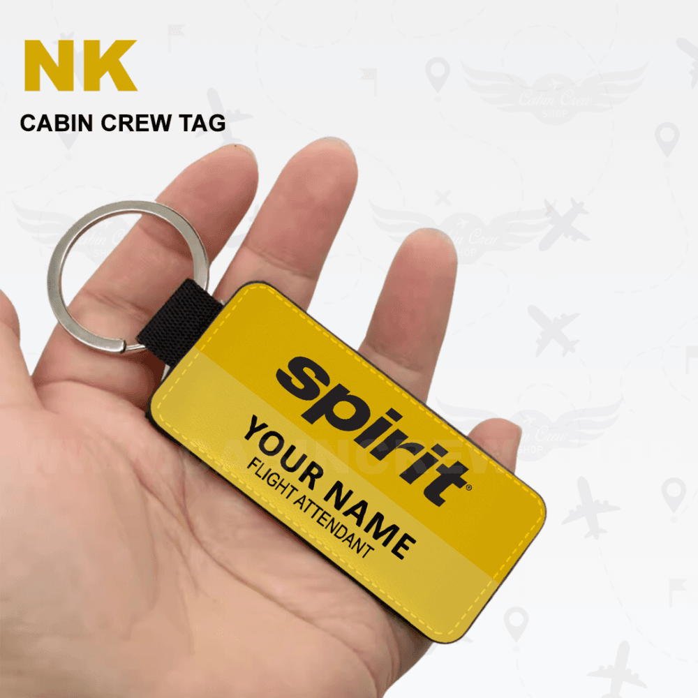 Custom Spirit Airlines Key Chain - Airline Merchandise