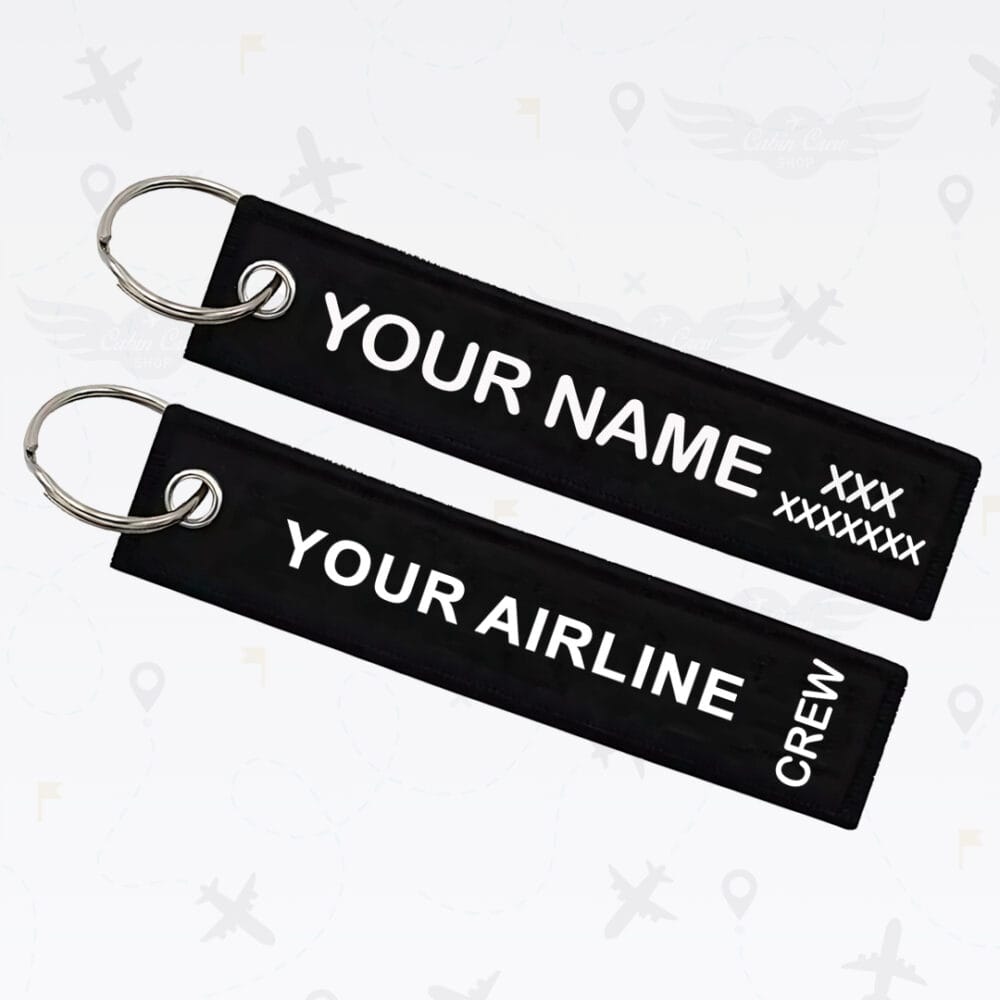 Cabin Crew Tags & Straps | Custom Airline Crew Luggage Tag