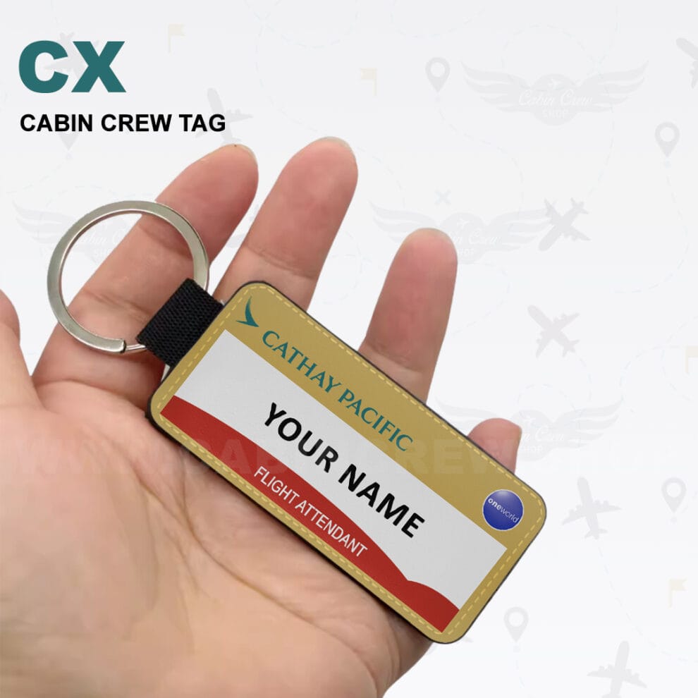 Japan Airlines Cabin Crew Name Tag | Flight Attendant Gift