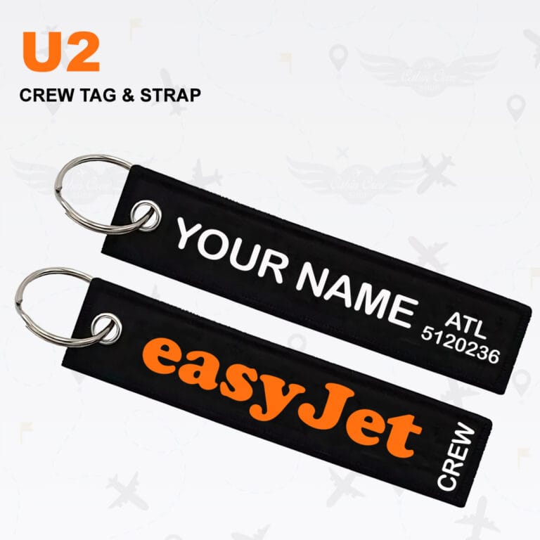 Cabin Crew Tags & Straps | Custom Airline Crew Luggage Tag
