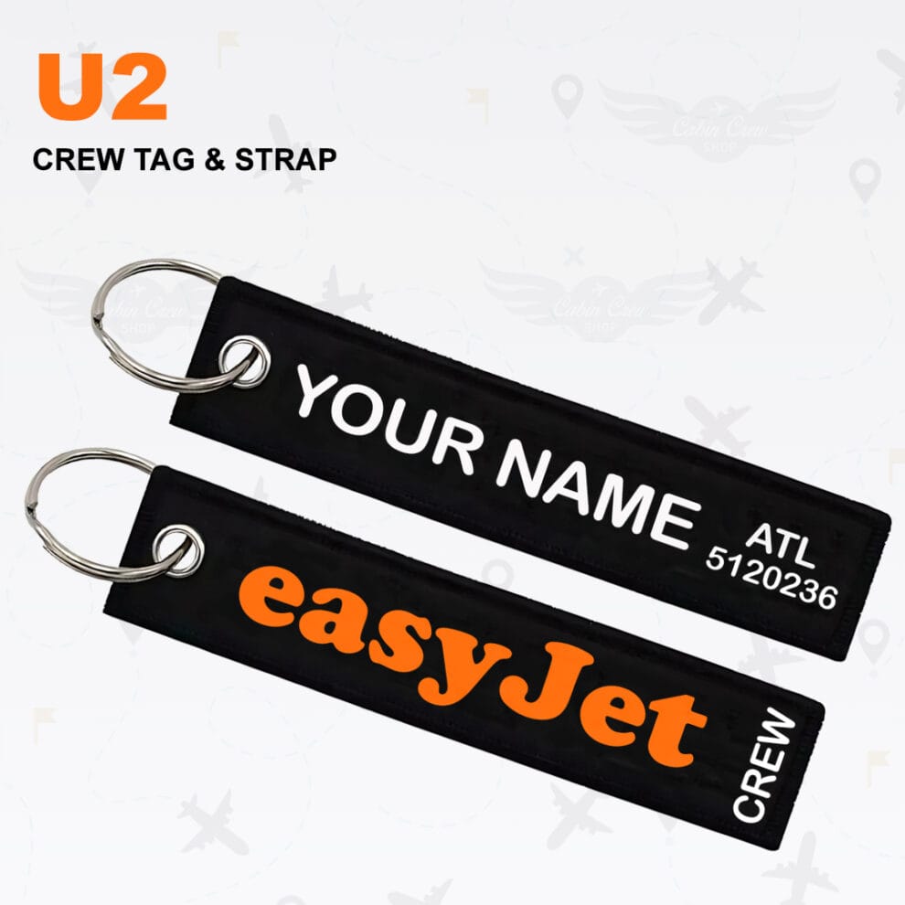 Cabin Crew Tags & Straps | Custom Airline Crew Luggage Tag