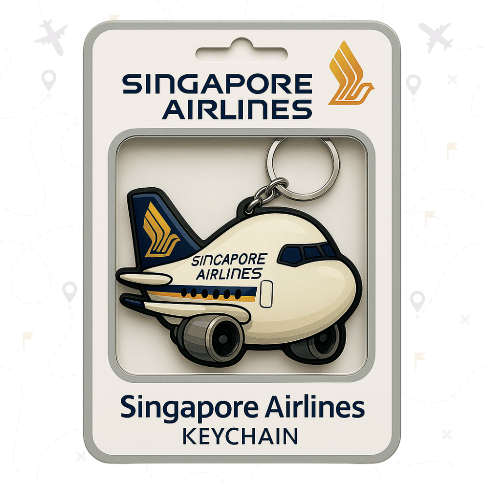 Scoot A380 Airplane Keychain – The Ultimate Aviation Collectible Gift!