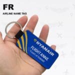 Ryanair Cabin Crew Name Tag | Flight Attendant Gift