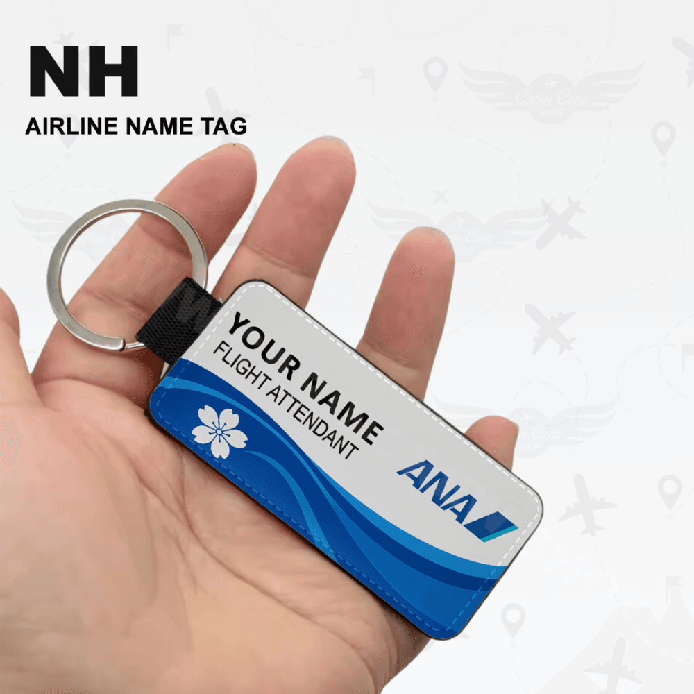 Custom Cabin Crew Name Tag | Personalized Aviation Badge